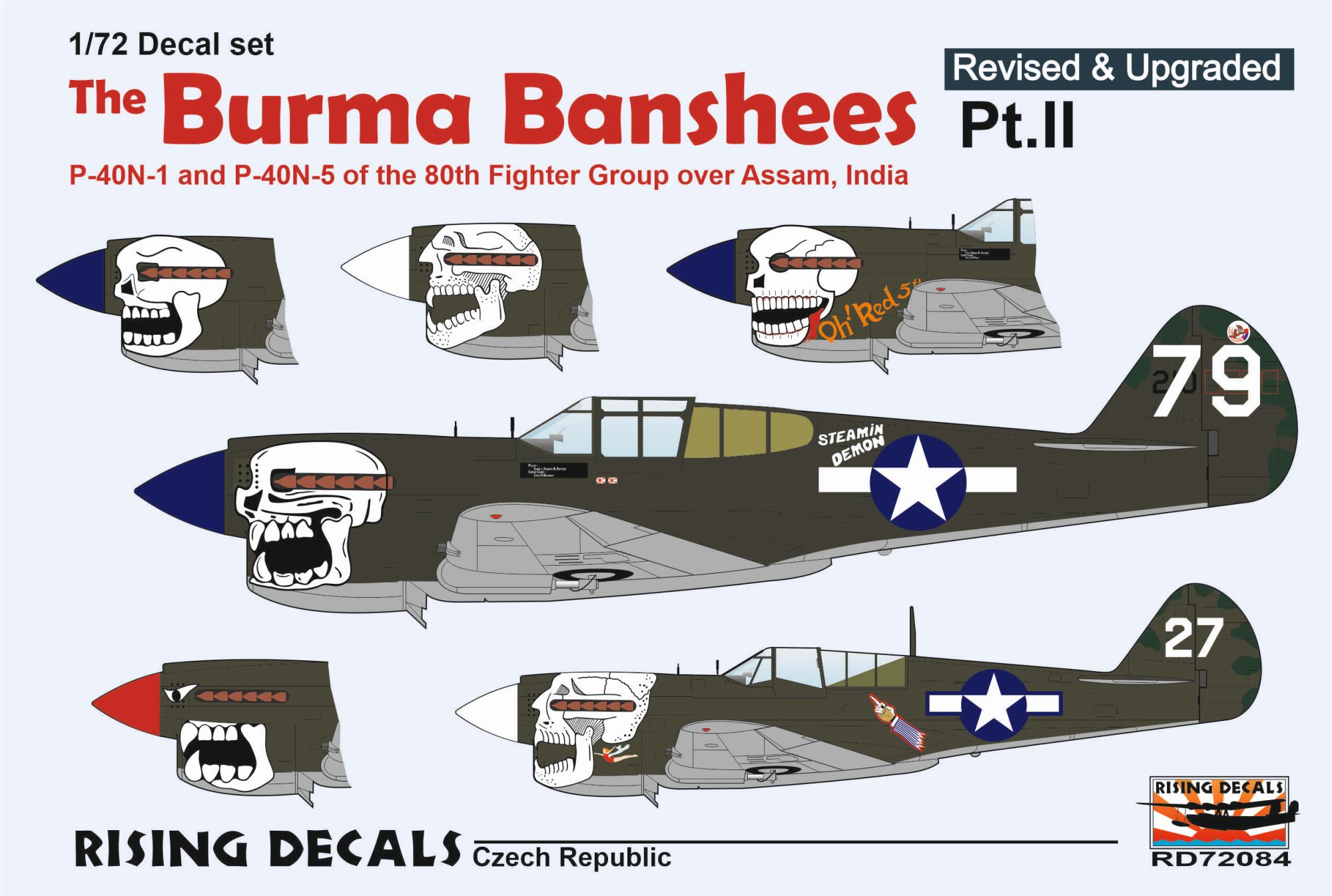 Decal Sheets 1/72 – Rising decals